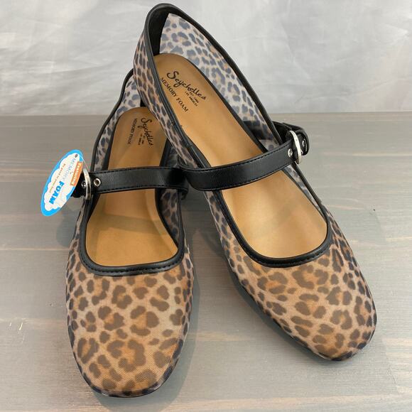 Seychelles | Shoes | Seychelles Lorie Mesh Leopard Print Mary Jane ...